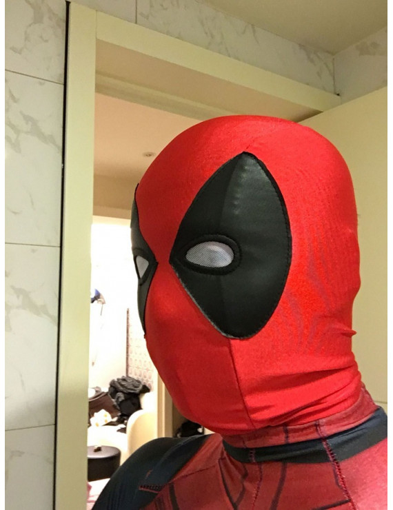 Deadpool Face Mask Bodysuit Accessories Halloween Props ( free shipping ) - $12.99