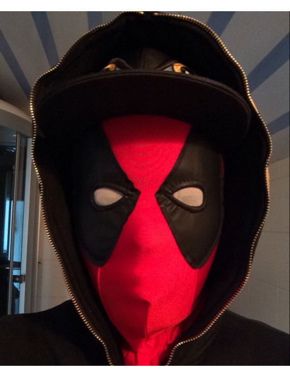 Deadpool Face Mask Bodysuit Accessories Halloween Props ( free shipping ...