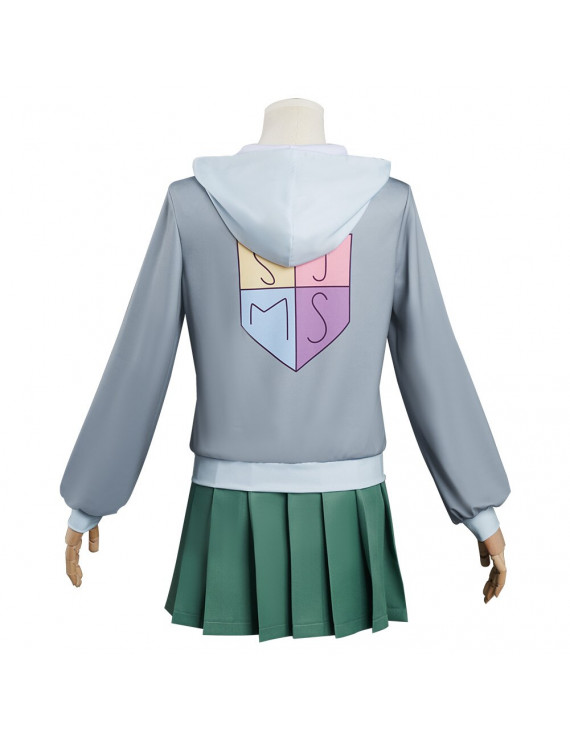 Uniform Dress Outfits Halloween Carnival Suit Amphibia Marcy Wu Cosplay ...