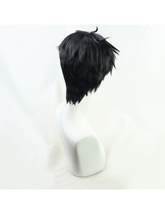 Pretty Boy Detective Club Yubiwa Sousaku Black Anime Cosplay Wig ( free ...