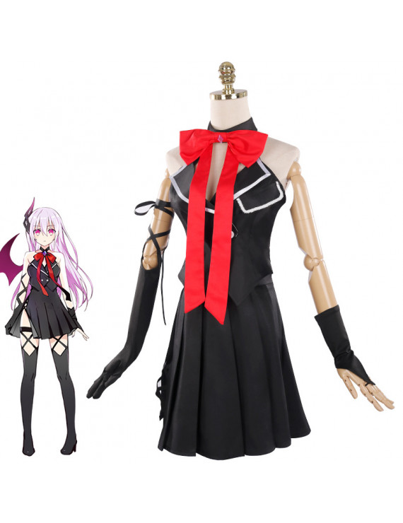 Engage Kiss Kisara Role Cosplay Costume women's combat suit JK suit ...