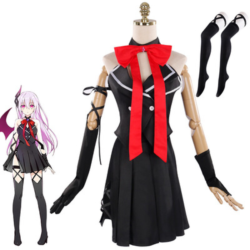 Engage Kiss Kisara Role Cosplay Costume women's combat suit JK suit ...