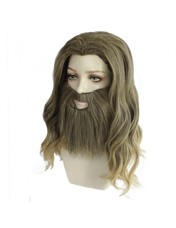 Marvel Avengers 4 Endgame Fat Thor Bro Thor Cosplay Wig ( free shipping ...